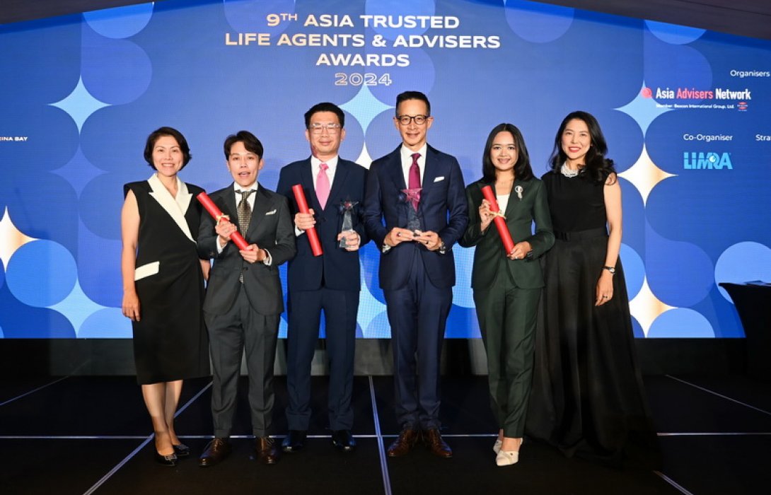 เมืองไทยประกันชีวิต ปลื้มตัวแทนคุณภาพรับรางวัลระดับเอเชีย จากเวที Asia ...