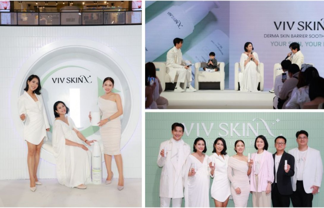 “วิฟ สกิน” (VIV SKIN) โดย จุ๋ย วรัทยา ร่วมกับ “SkinX” สร้างแบรนด์ “VIV SKINX” เจาะตลาดคนรักผิว ...