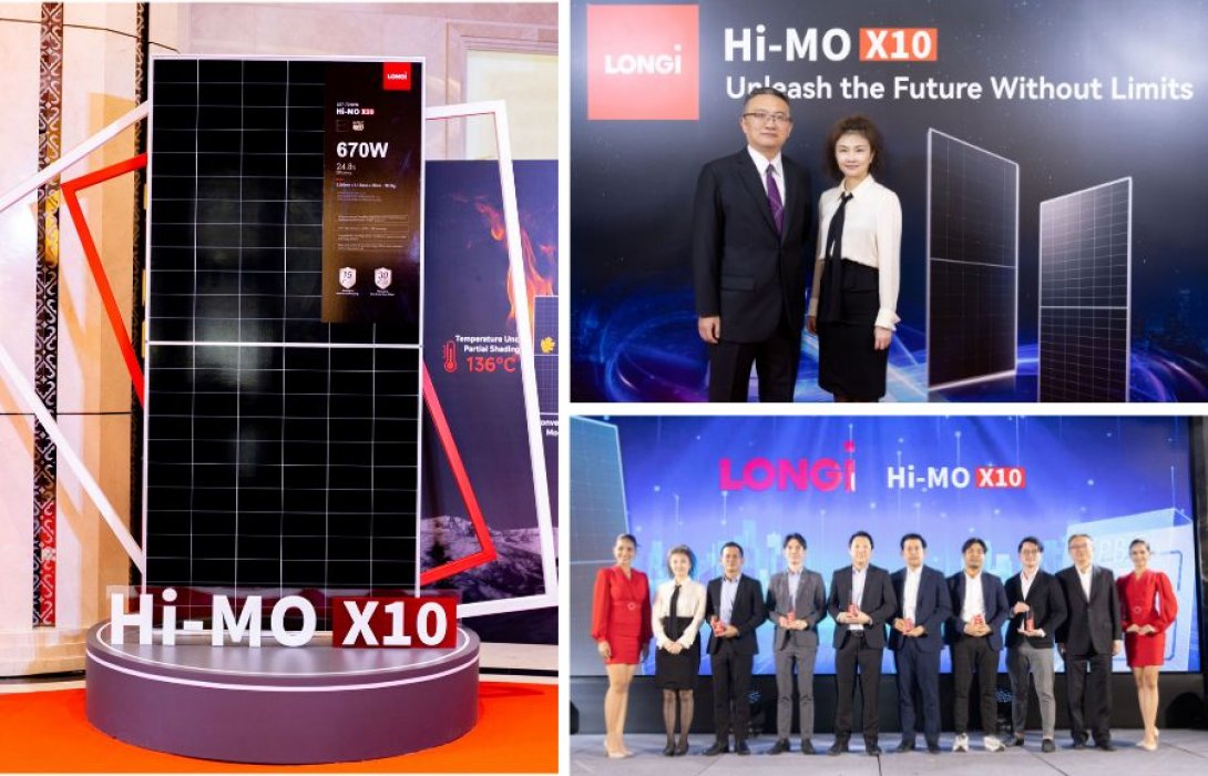LONGi เปิดตัว “LONGi Hi-MO X10 ปลดปล่อยอนาคตไร้ขีดจำกัด” ยกระดับพัฒนาเทคโนโลยีล้ำสมัยระดับโลก ...