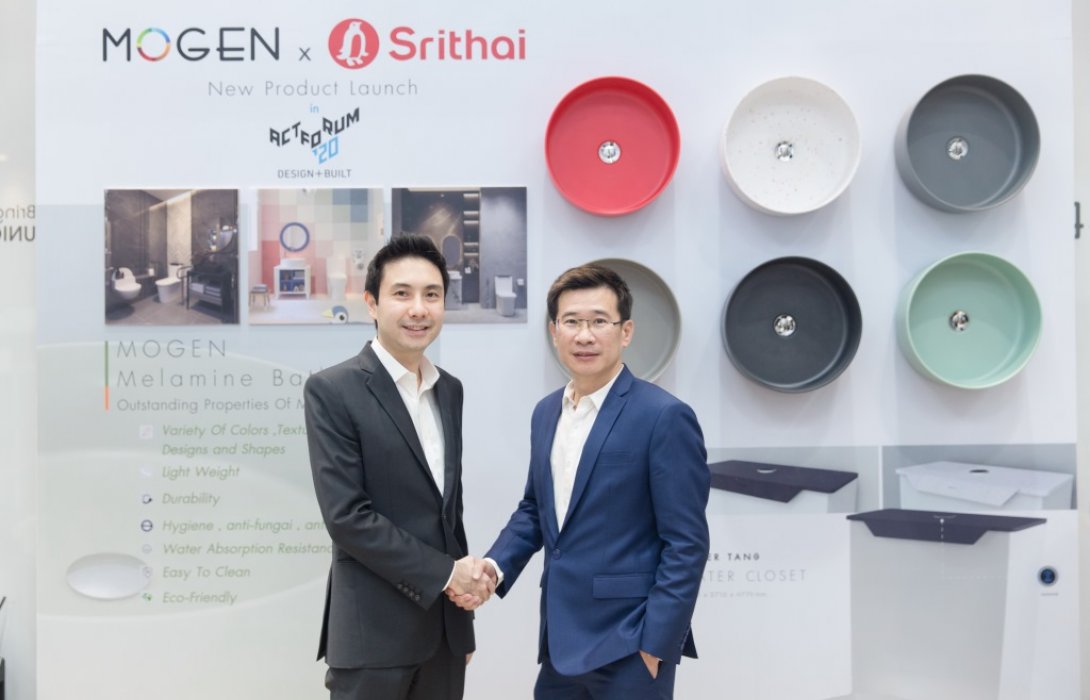 MOGEN ผนึกศรีไทย ซุปเปอร์แวร์ ปฏิวัติวงการสุขภัณฑ์จากวัสดุเมลามีนสู่ชุด ...
